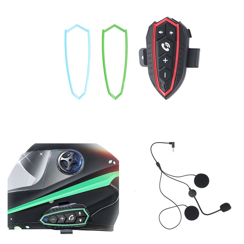 Motorcycle Bluetooth Helmet Hands-Free Voice Assis... – Grandado