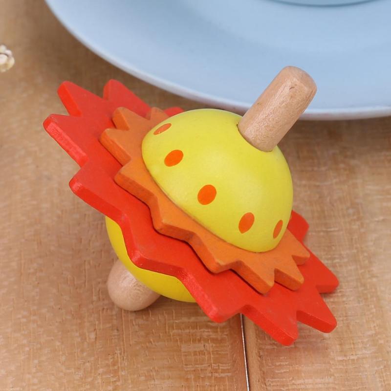 Kid Classic Toys Flower Rotating Wooden Spinning W... – Vicedeal