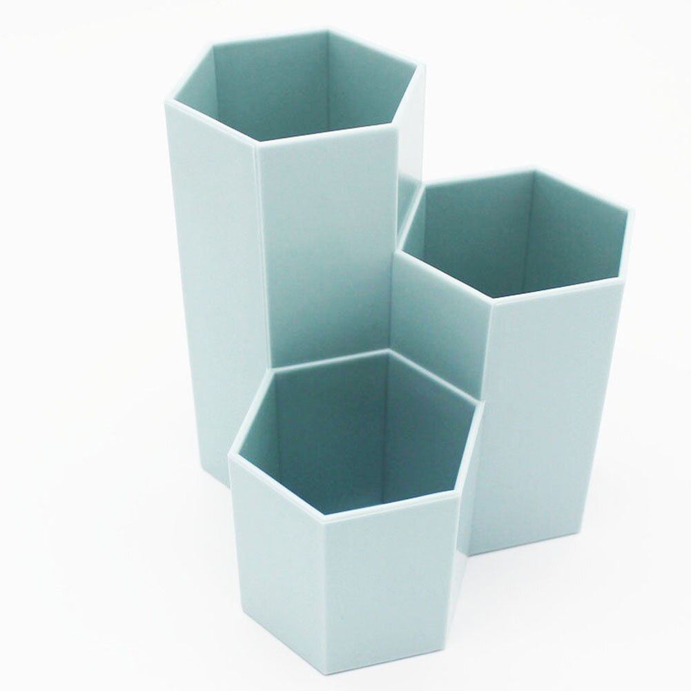 Hexagon ABS Table Organizer Makeup Cosmetic Holder... – Grandado