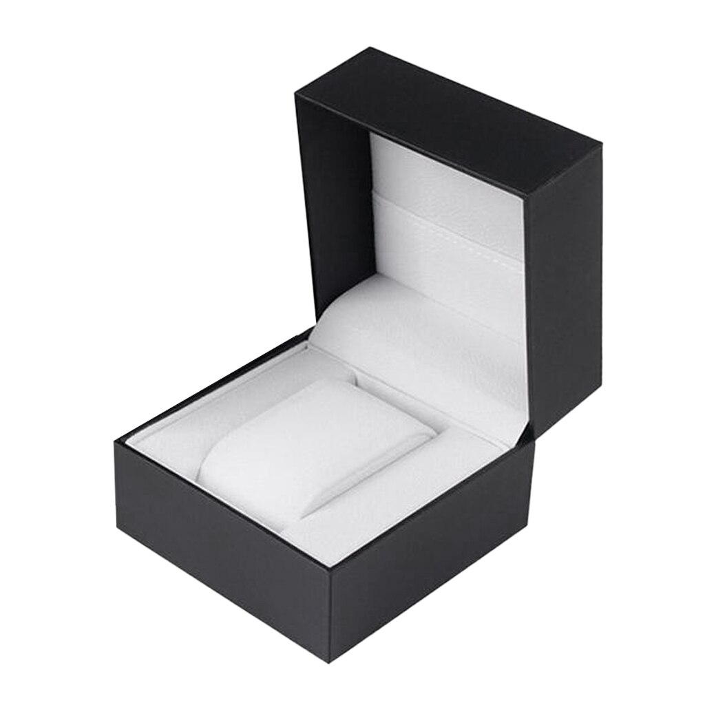 Caja de reloj de plástico negro con ranura única, ... – Grandado