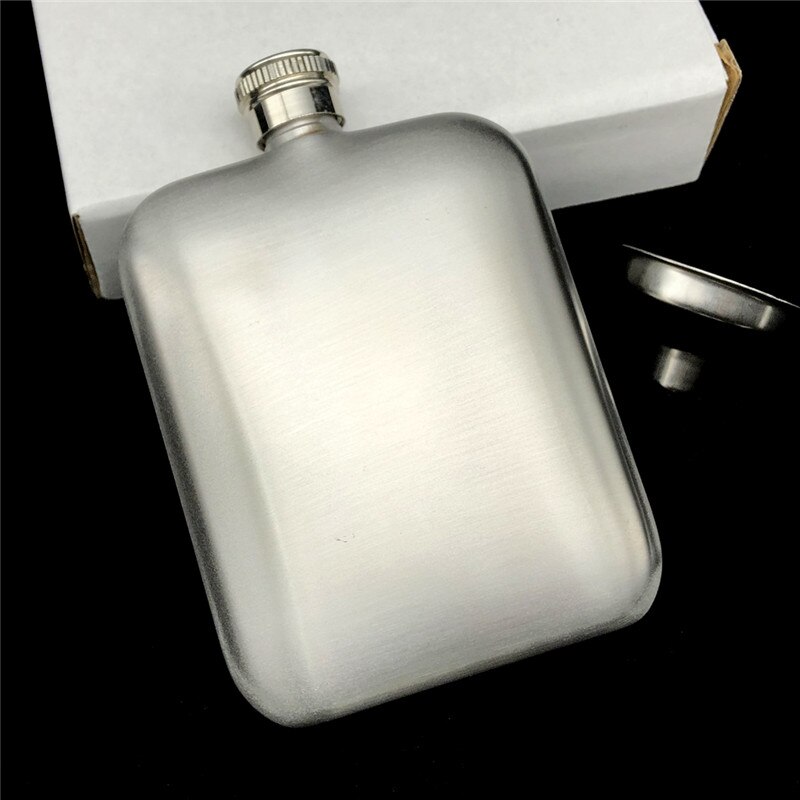 304 Stainless Steel Hip Flask Frosting 6 OZ 170ML ... – Grandado