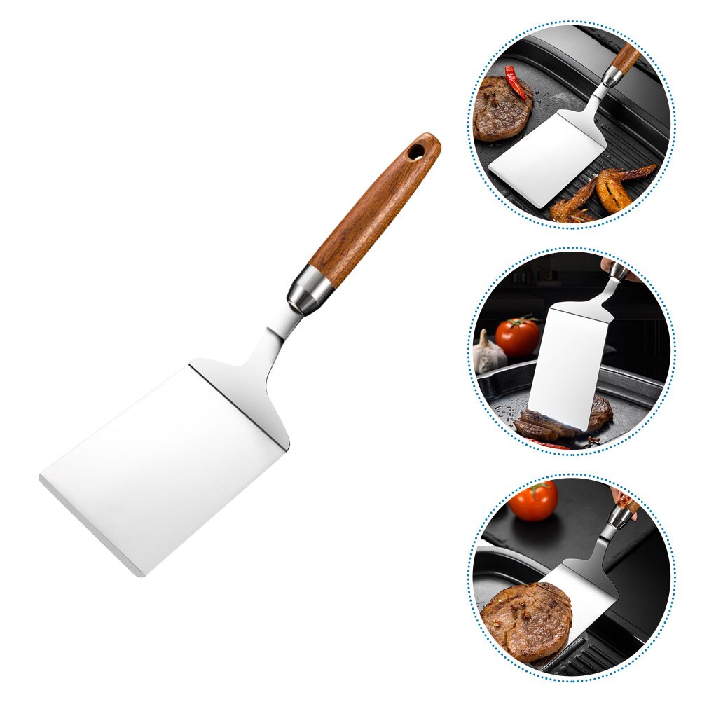 1Pc Stainless Steel Steak Turner Kitchen Tool Pizz... – Vicedeal
