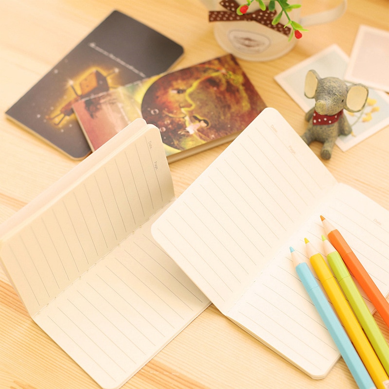 mini cute novelty dream childhood moon notebook no... – Vicedeal
