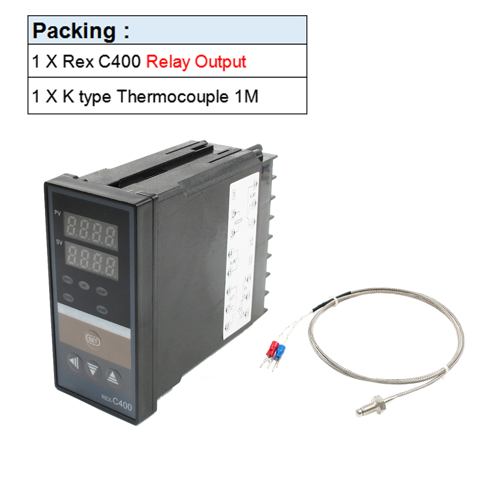 Bevrijdt REX-C100, 400,700 Relaisuitgang Pid Therm... – Vicedeal