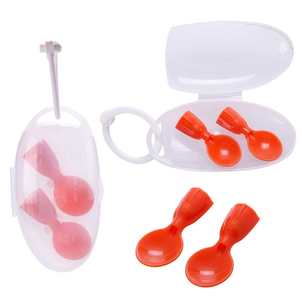 2pcs Squeeze Pouches Feeding Spoon Baby Fresh Food... – Grandado