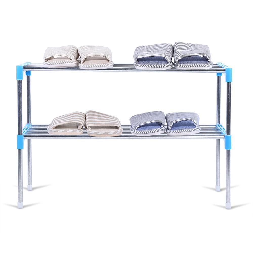 2/3/4 Tiers Stackable Shoe Rack Space Saving Shoe ... – Grandado