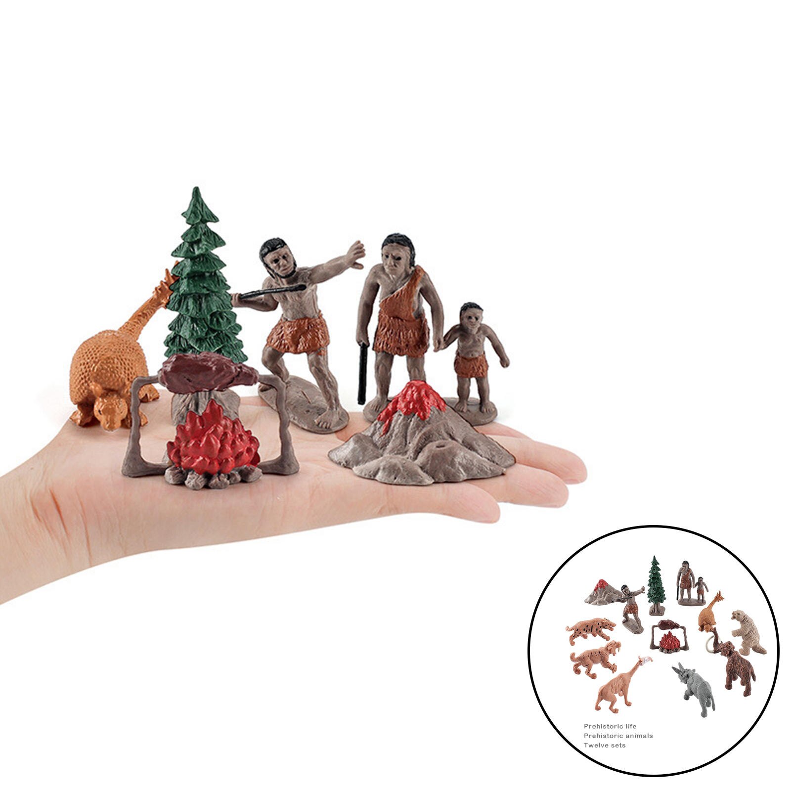 Vivid PVC Prehistoric Figure Model Play Toy Miniat... – Grandado