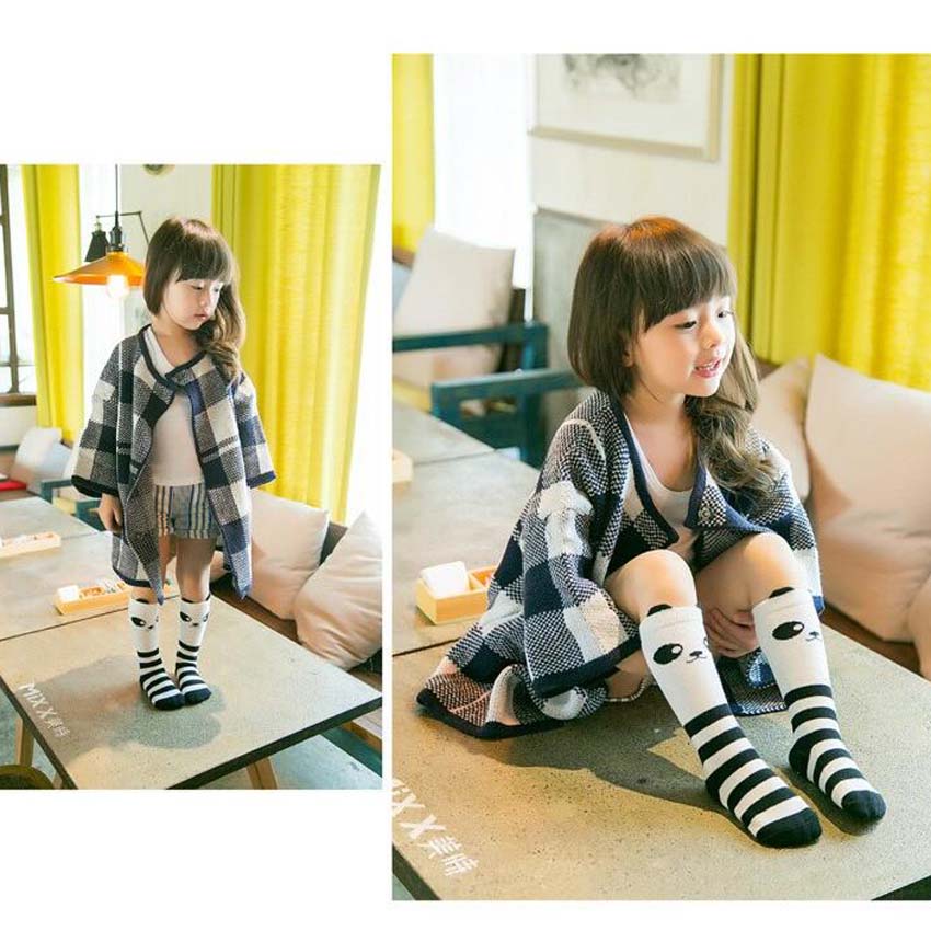 Girls Kids Boys Socks Long For Children Cute Cotto... – Grandado