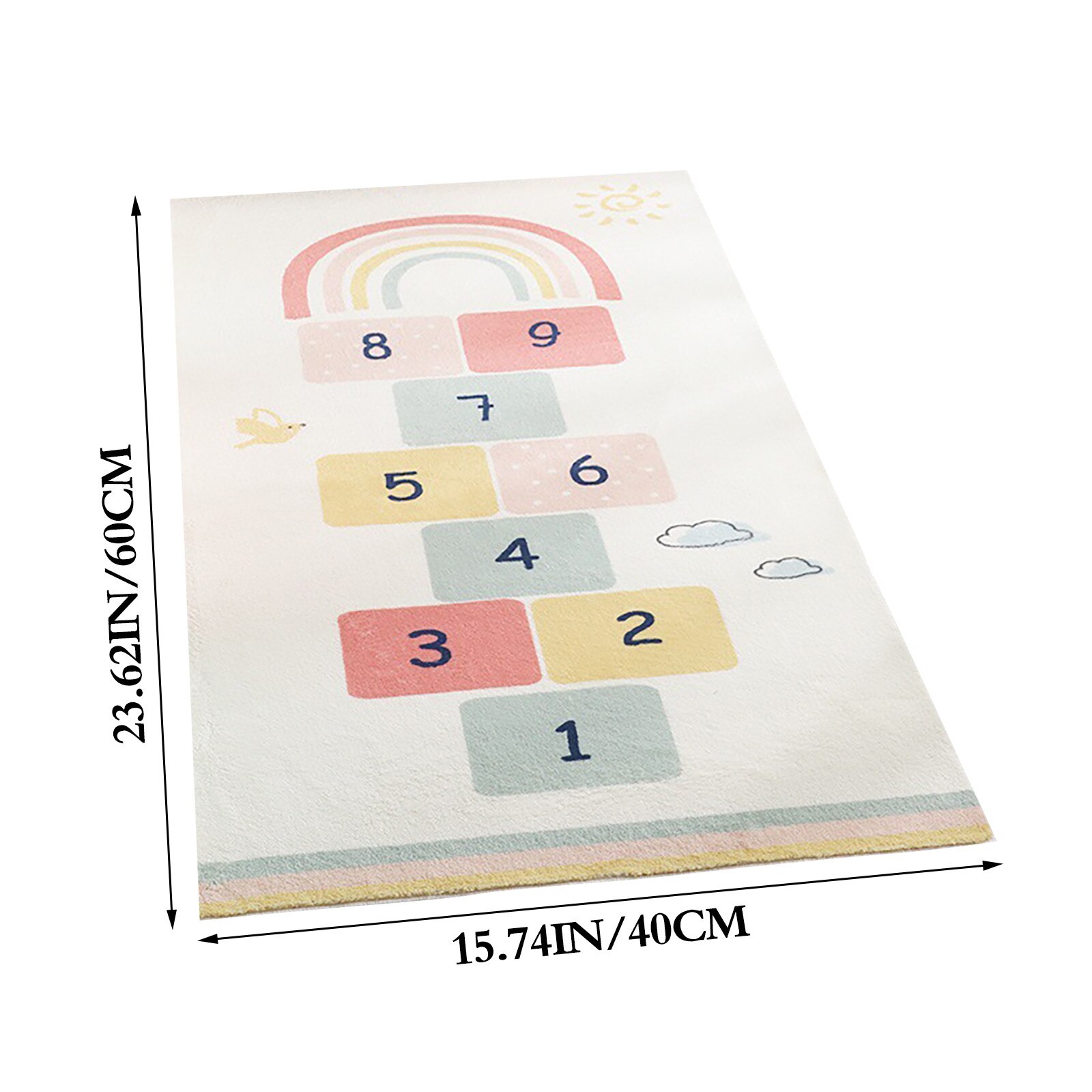 Lovely Jumping House Carpet Slip Mat Children Play... – Vicedeal