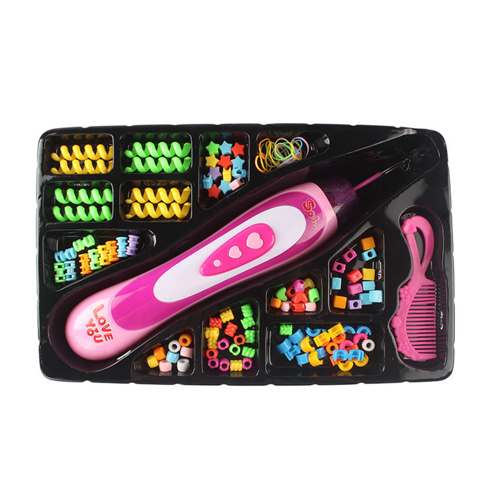 Kids DIY Pretend Toys For Grils Easy Braids Playse... – Grandado