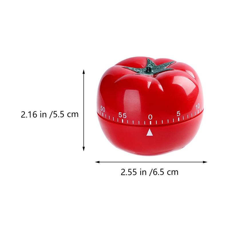 2pcs Tomato Timer Kitchen Cooking Timers Mechanica... – Grandado
