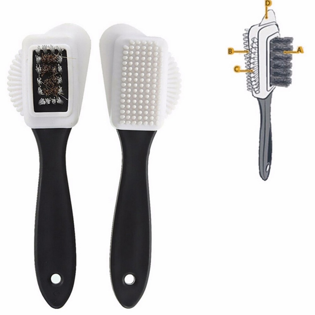 3 Sided Shoe Cleaner Plastic Boots Restore Dirt St... – Grandado