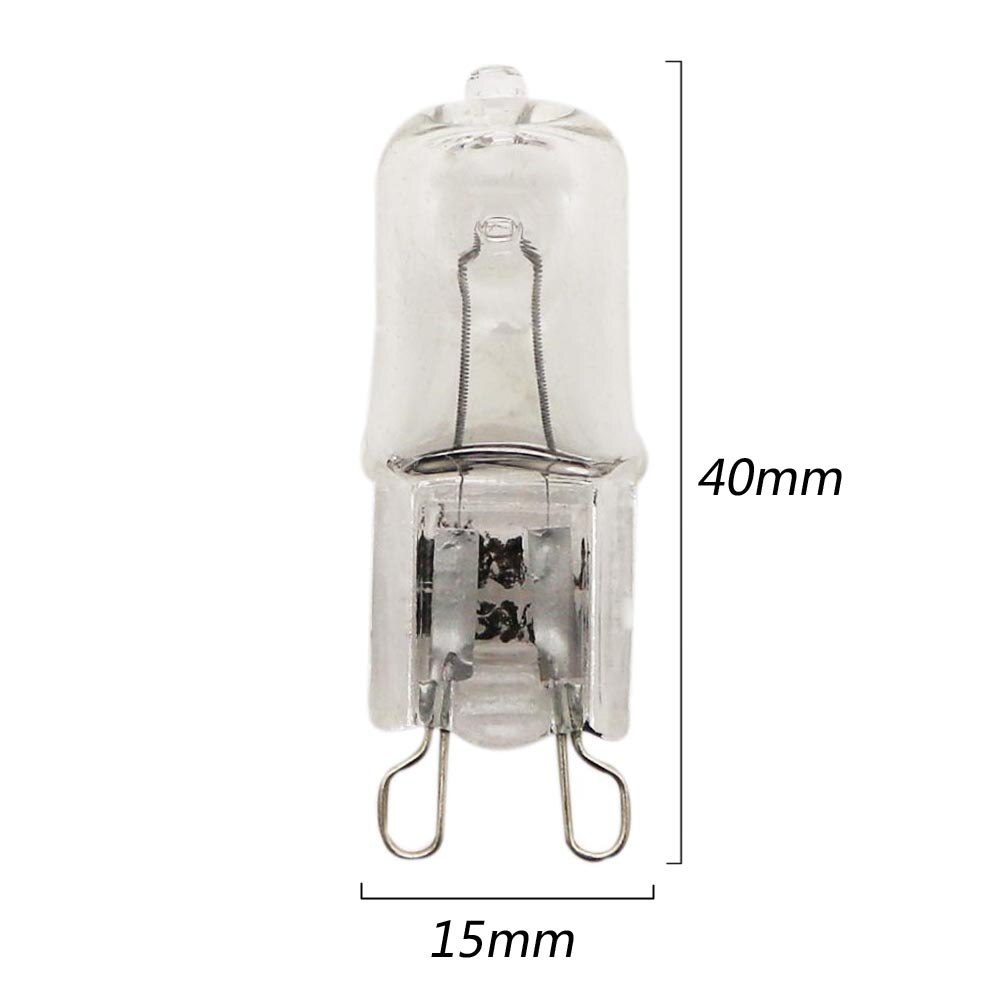 10x 25W 40W 60W G9 2800-3000K Halogen Lamp Bulb 22... – Grandado