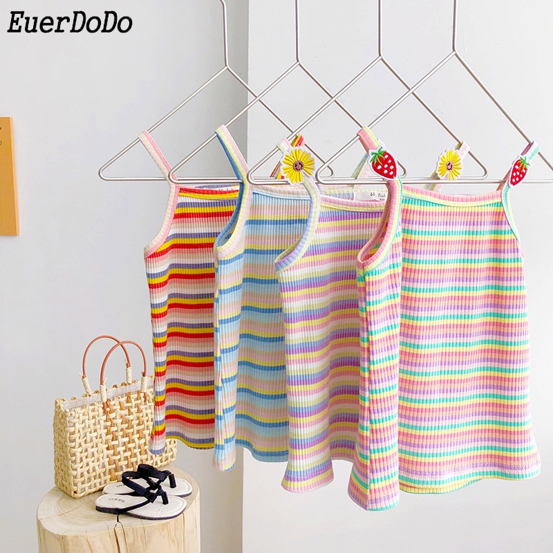 Camisole Kid Girls Singlet Tank Top Summer Cotton ... – Vicedeal