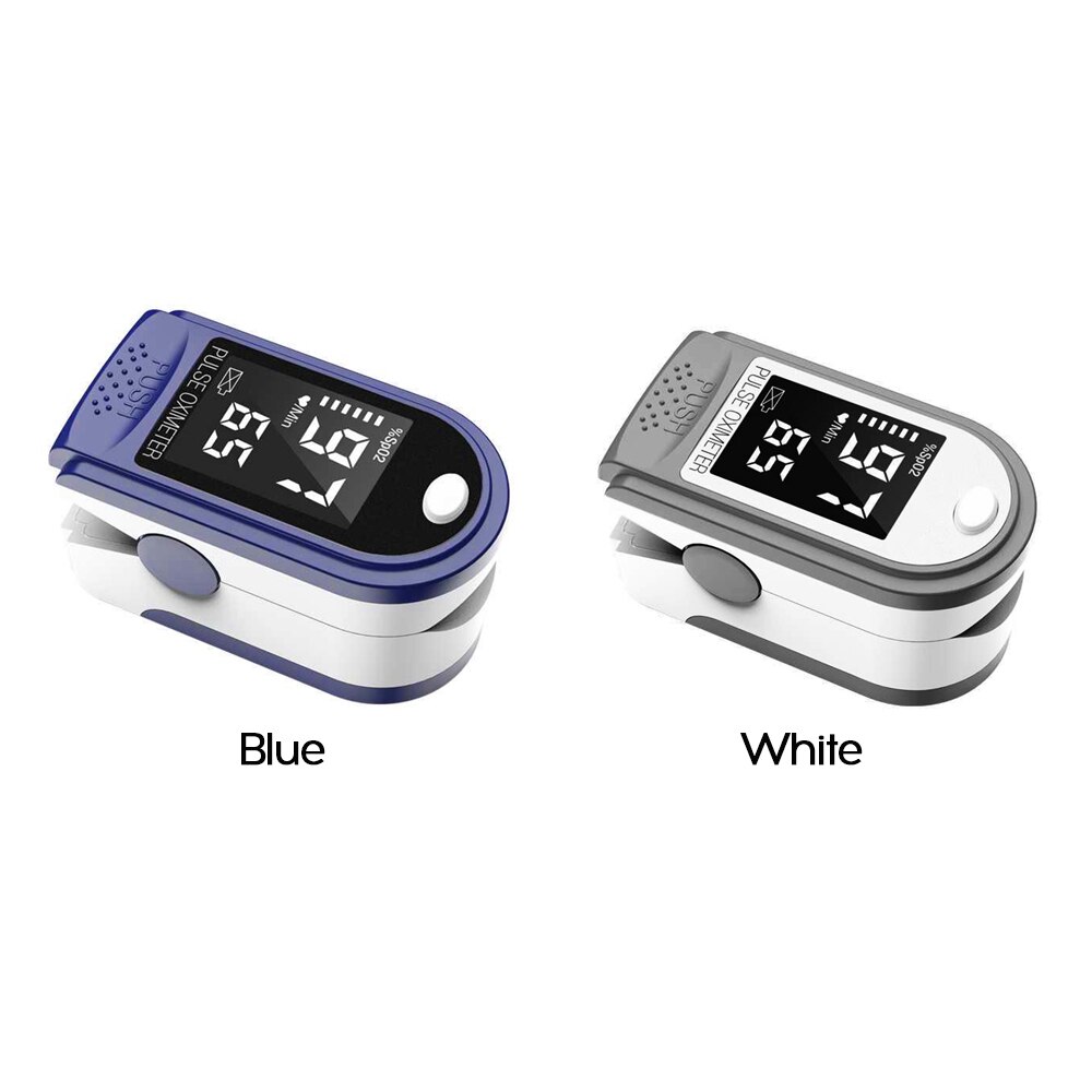 Fingertip Pulse Oximeter blood oxygen Heart Rate M... – Grandado