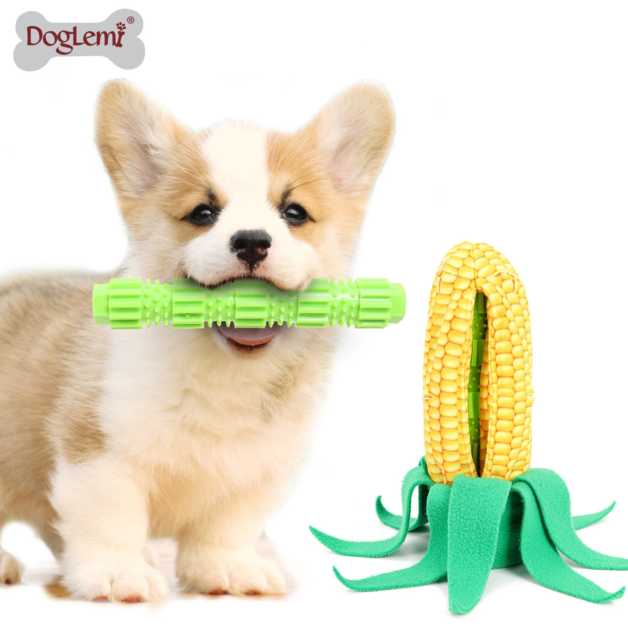 3 In1 Dog Toy Cute Dog Chews Food Toys Educational... – Grandado