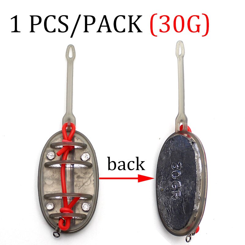 1pcs Carp Fishing Inline Flat Method Feeder Fishin... – Vicedeal