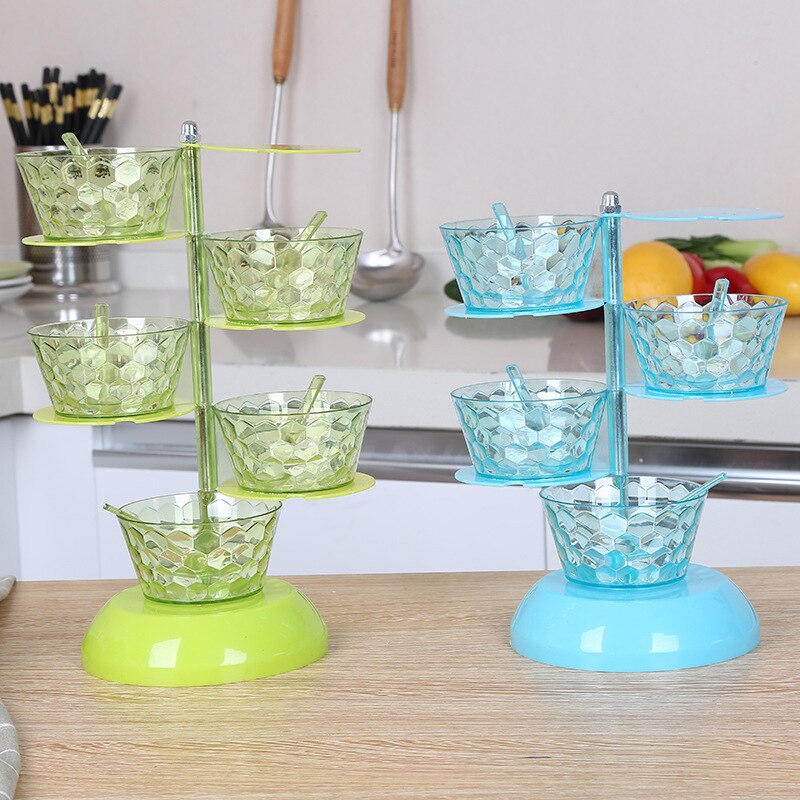 Vertical Rotatable Seasoning With Transparent Rota... – Vicedeal