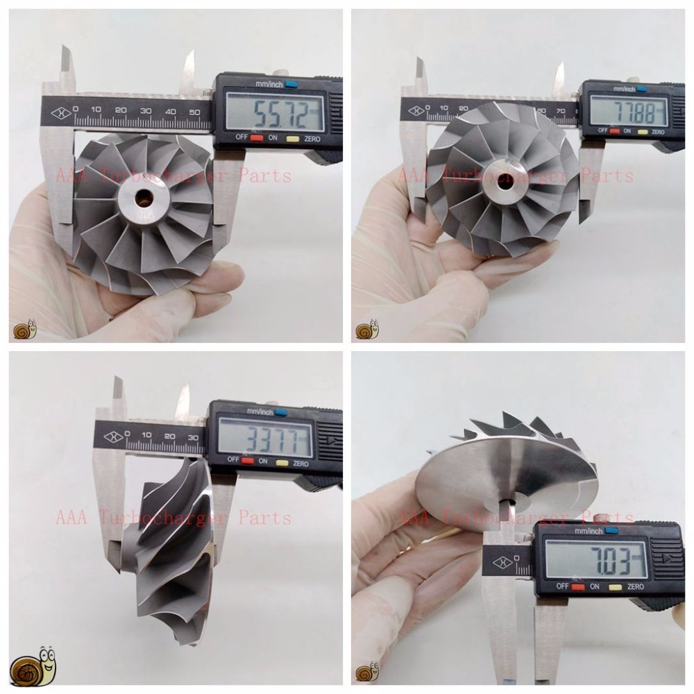 TD07 Turbocharger parts Compressor Wheel55.7x77.9m... – Vicedeal