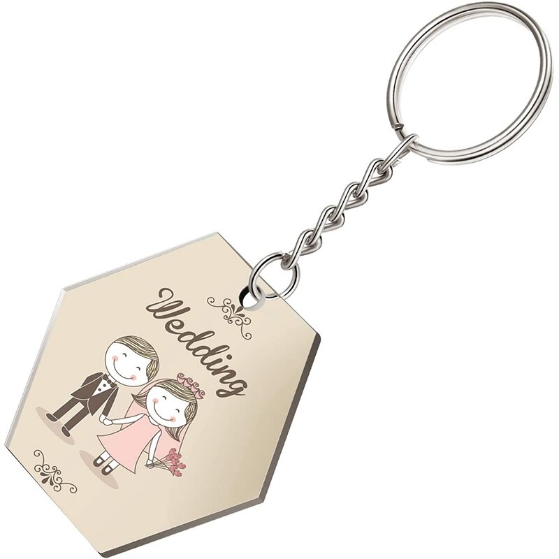 Transparent Acrylic Disc and Key Chain Transparent... – Vicedeal