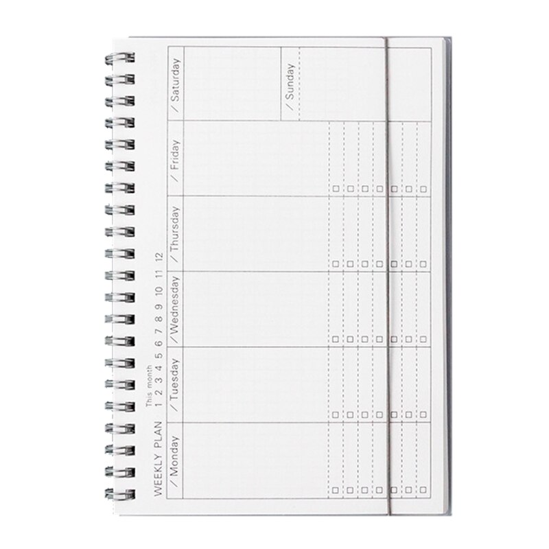 Undated Daily Weekly Monthly Planner Goals Noteboo... – Grandado