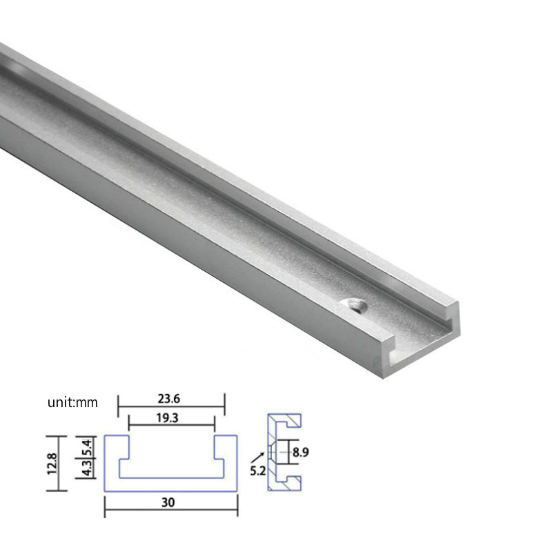 Type-30 Woodworking T Track Slot 30-80cm Aluminium... – Vicedeal