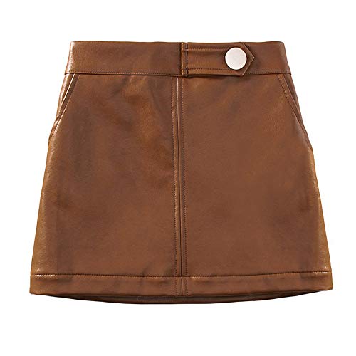 Babyinstar Baby Skirt Casual Leather A-Line Skirt ... – Grandado