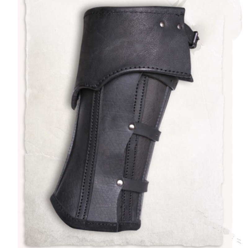 Medieval Viking Larp Greaves Leg Protector Leather... – Vicedeal