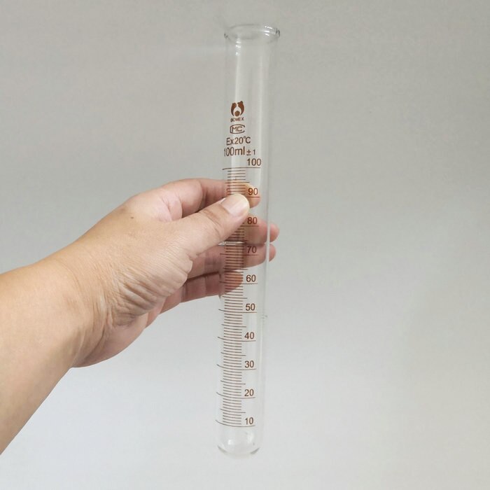 5pcs/lot 100ml Graduated Clear Glass Test Tube U-s... – Grandado