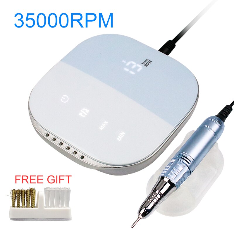 35000RPM Electric Nail File Set with 4 Drinding Bi... – Vicedeal