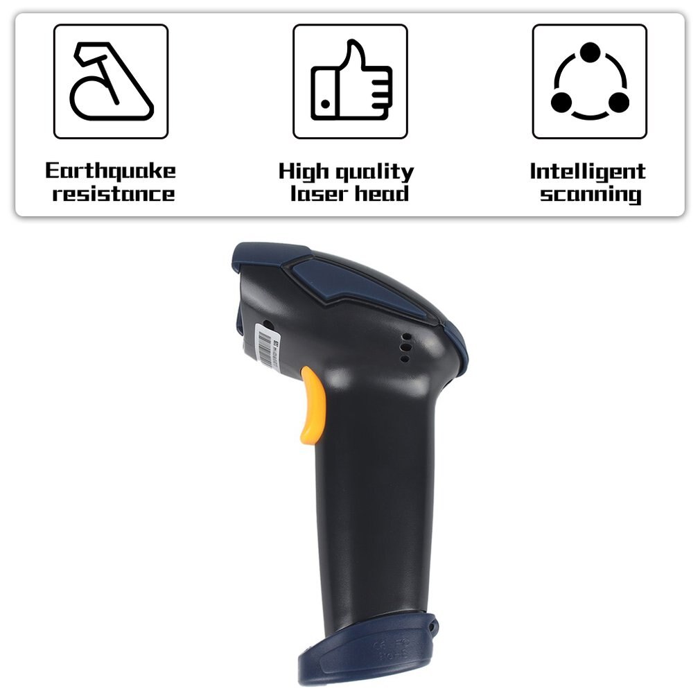 2d scanner de código de barras usb com fio scanner... – Grandado