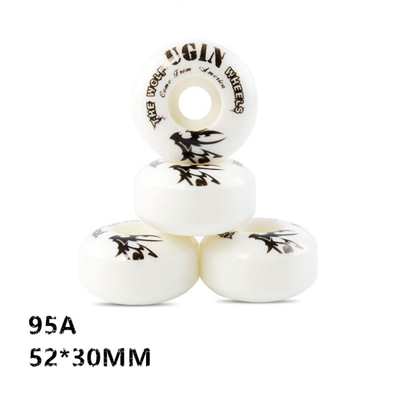 4Pcs 52mm 95A Double Rocker Skateboard Wheels Boar... – Grandado