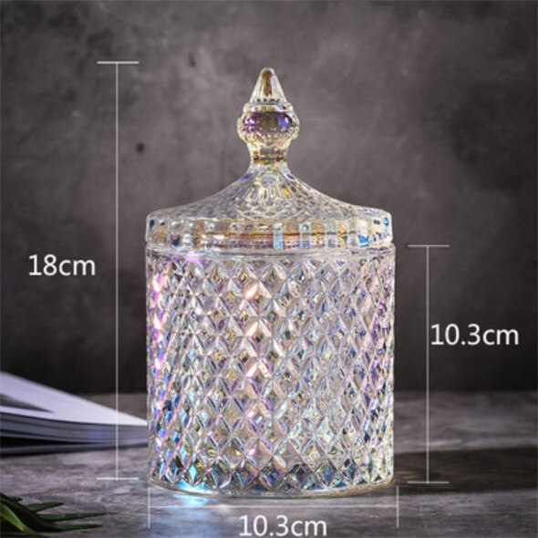 Nordic Crystal Sealed Glass Jewelry Storage Bottle... – Grandado