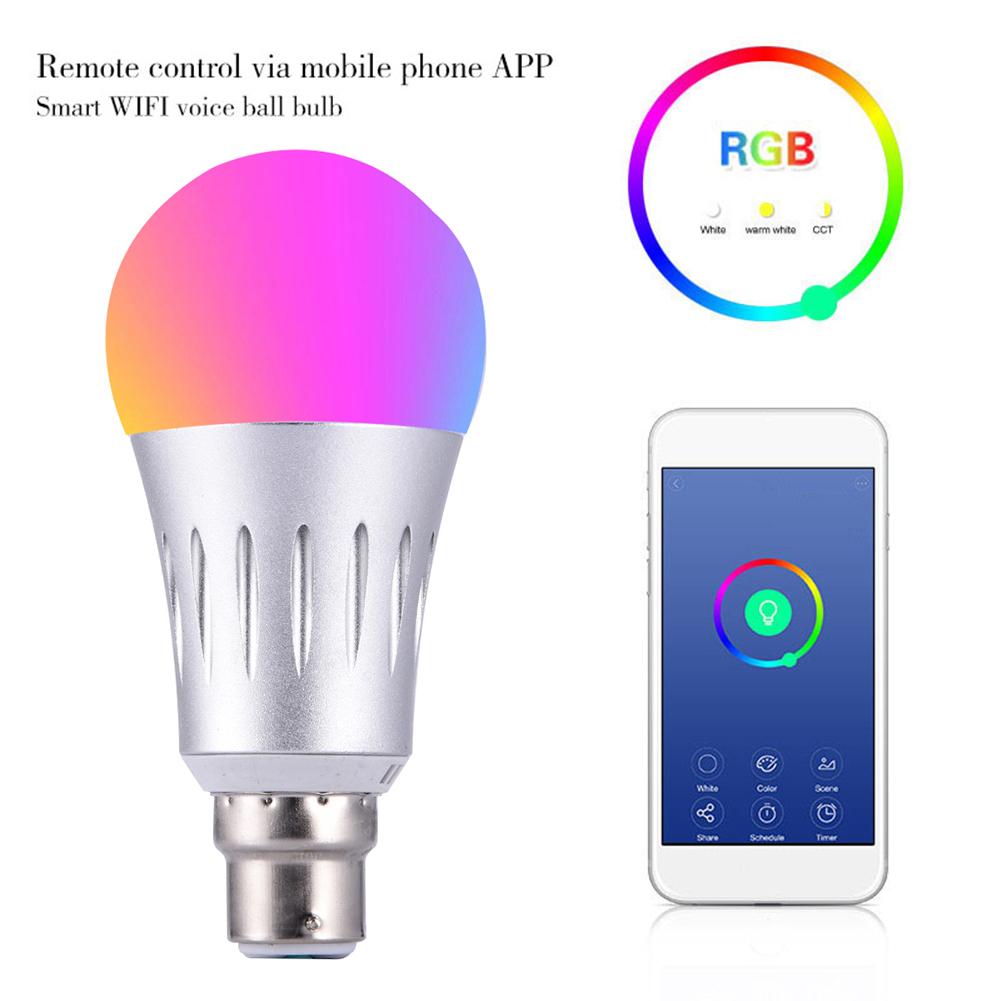 Neue E27/B22/E14 WiFi Clever LED Glühbirnen Intell... – Grandado