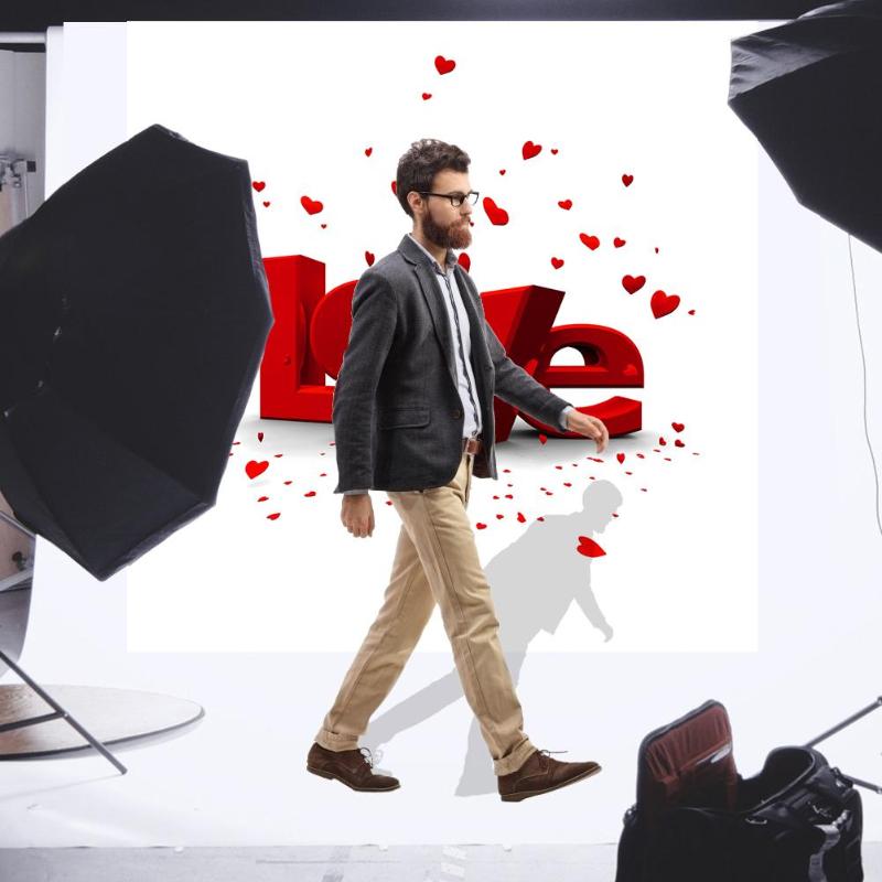 Backdrop Love Theme Photography Background Cloth P... – Vicedeal
