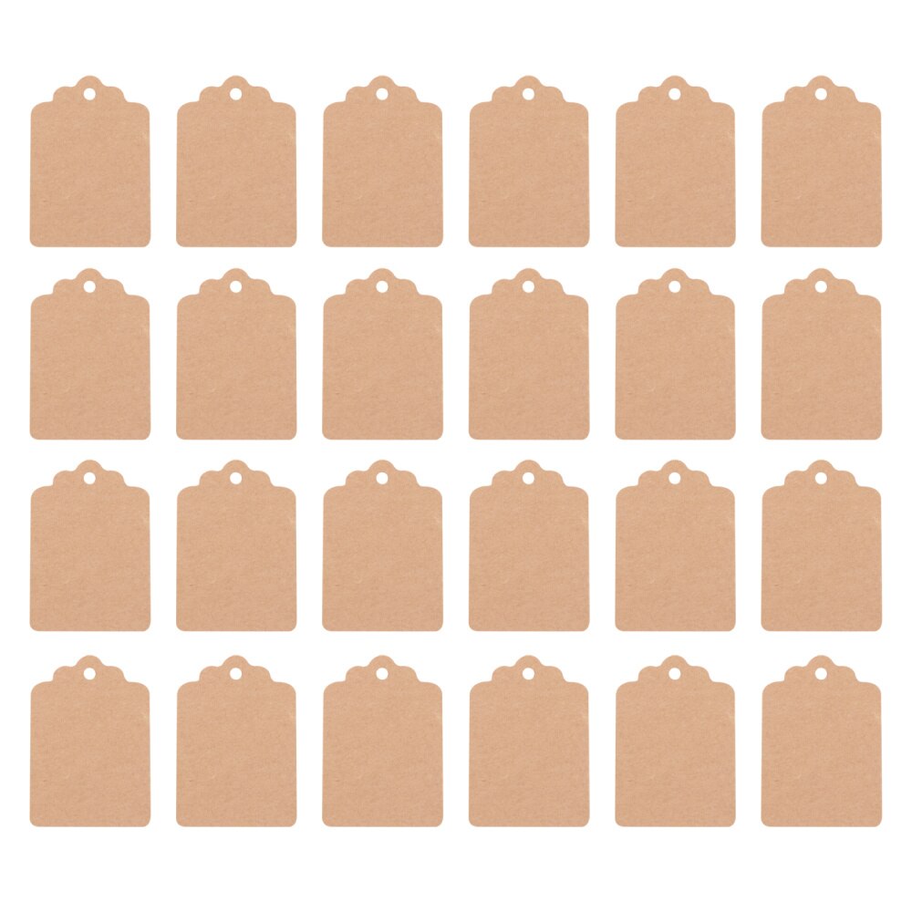 1000 Pcs Plain Kraft Paper Tag Name Tag Price Tag ... – Grandado