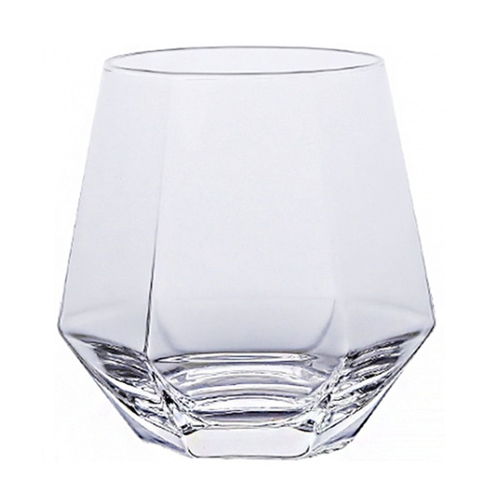 Geometry Whiskey Glass Diamond Crystal Glass Cup G... – Grandado