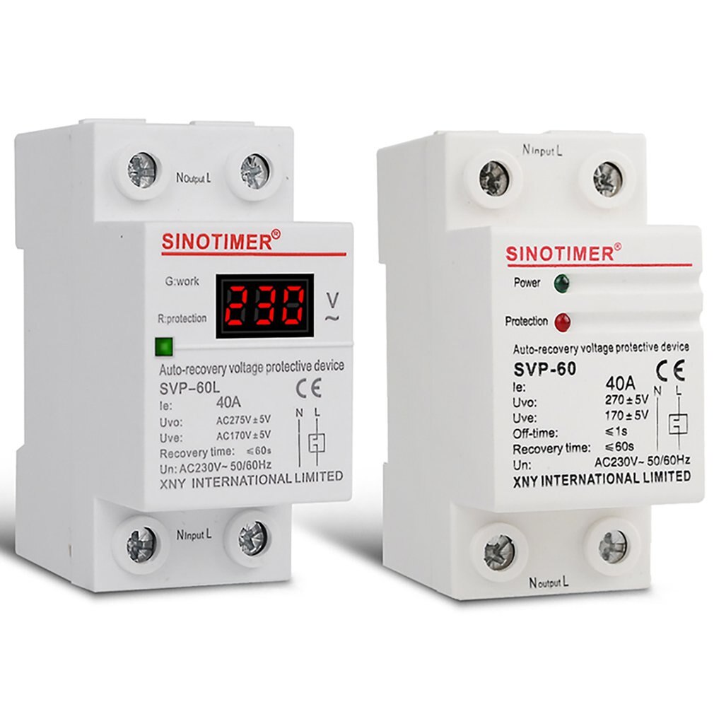 230V AC 40A Din Rail Automatic Recovery Reconnect ... – Vicedeal