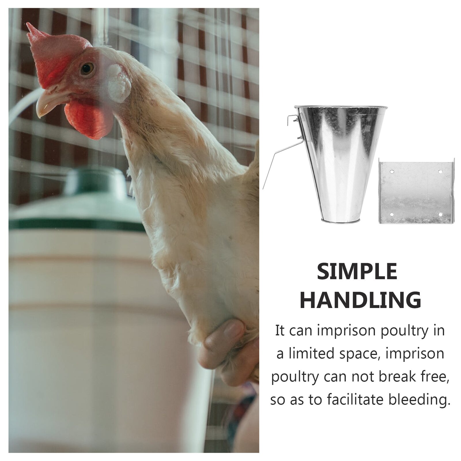 1pc Livestock Bleeding Funnel Chicken Unhairing Fu... – Vicedeal