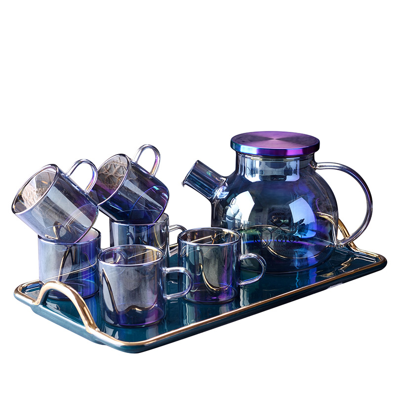 Cold kettle glass coffee pot coffee cup set tea cu... – Vicedeal