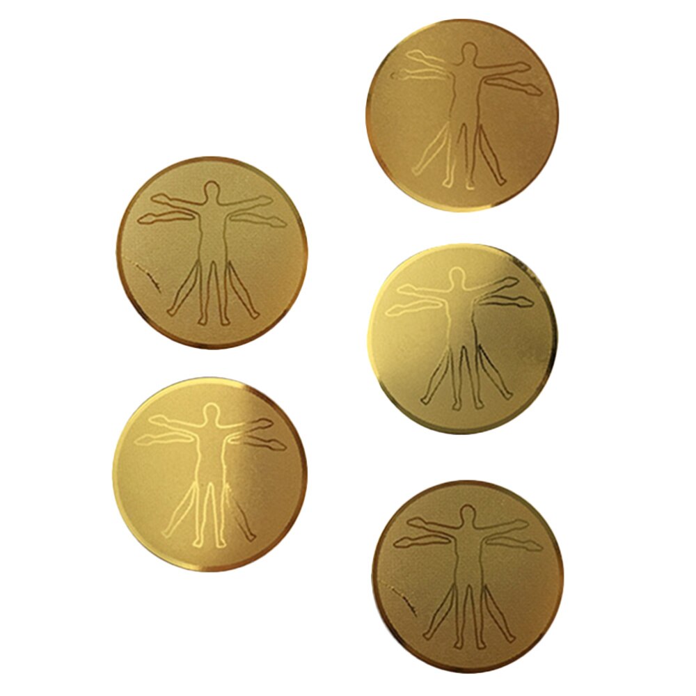 5 Pcs 1 Set EMF Protectors Phone Stickers 24K Gold... – Vicedeal
