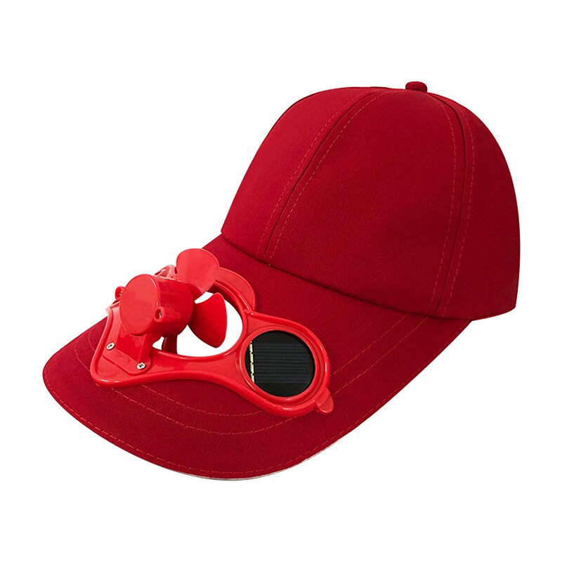 Summmer Sun Hat Solar Fan Cap Children Cap Basebal... – Grandado