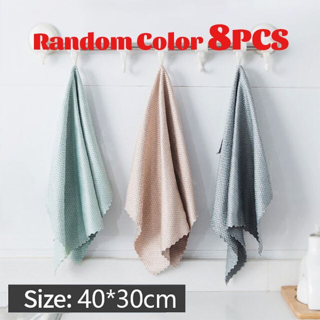 2/5/8PCS/Set Nordic Hanging Cloth Absorbent Cotton... – Vicedeal