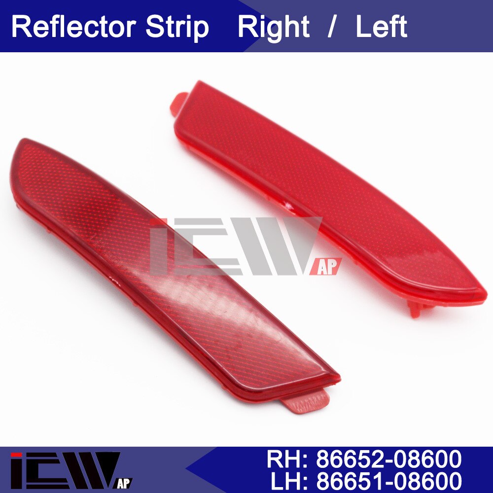 Automobiles Reflective Strips Reflector Rear bumpe... – Grandado