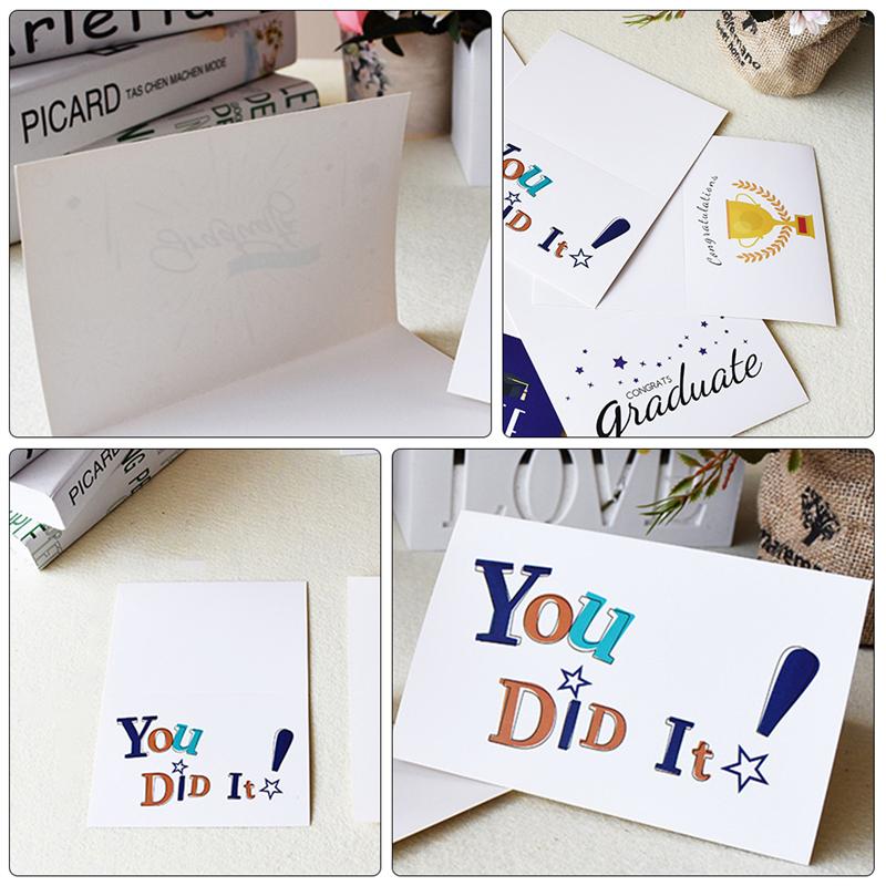 24Pcs Congratulation Graduation Blessing Card Card... – Vicedeal