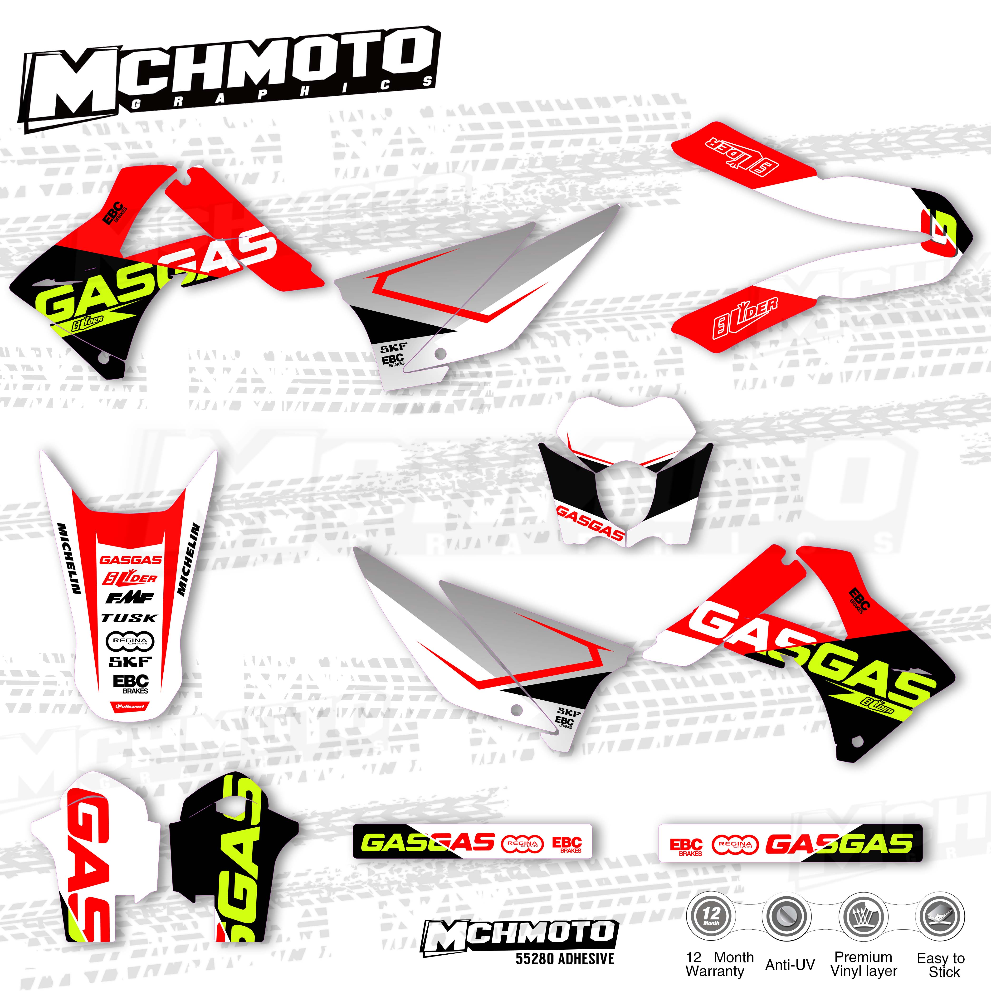 MCHMFG for Custom Team Graphics Backgrounds Decals... – Grandado