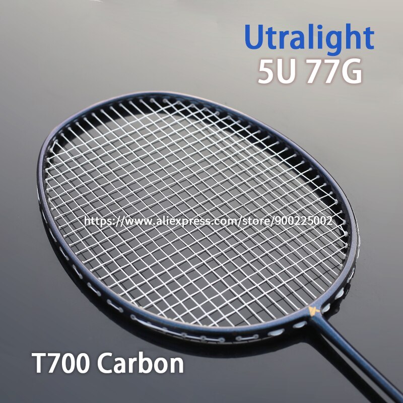 High Tension 32LBS Sparking Full Carbon Fiber Badm... – Grandado