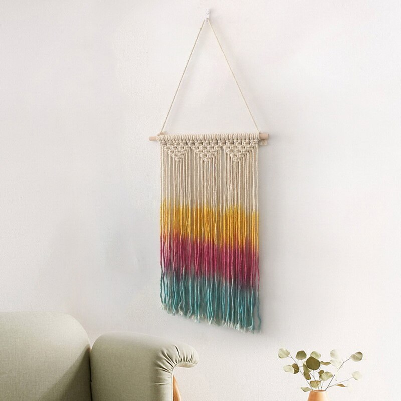 1PC Macrame Bohemian Tapestry Wall Hanging Chic Ge... – Grandado