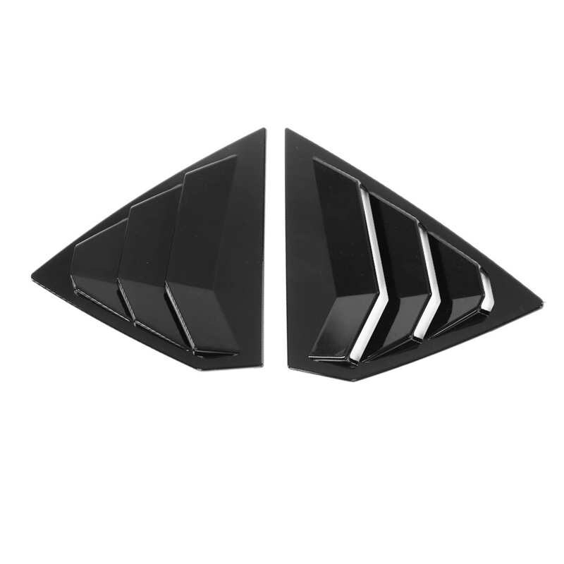 Air Vent Scoop Shades Cover Rear Side Window Lamel... – Grandado