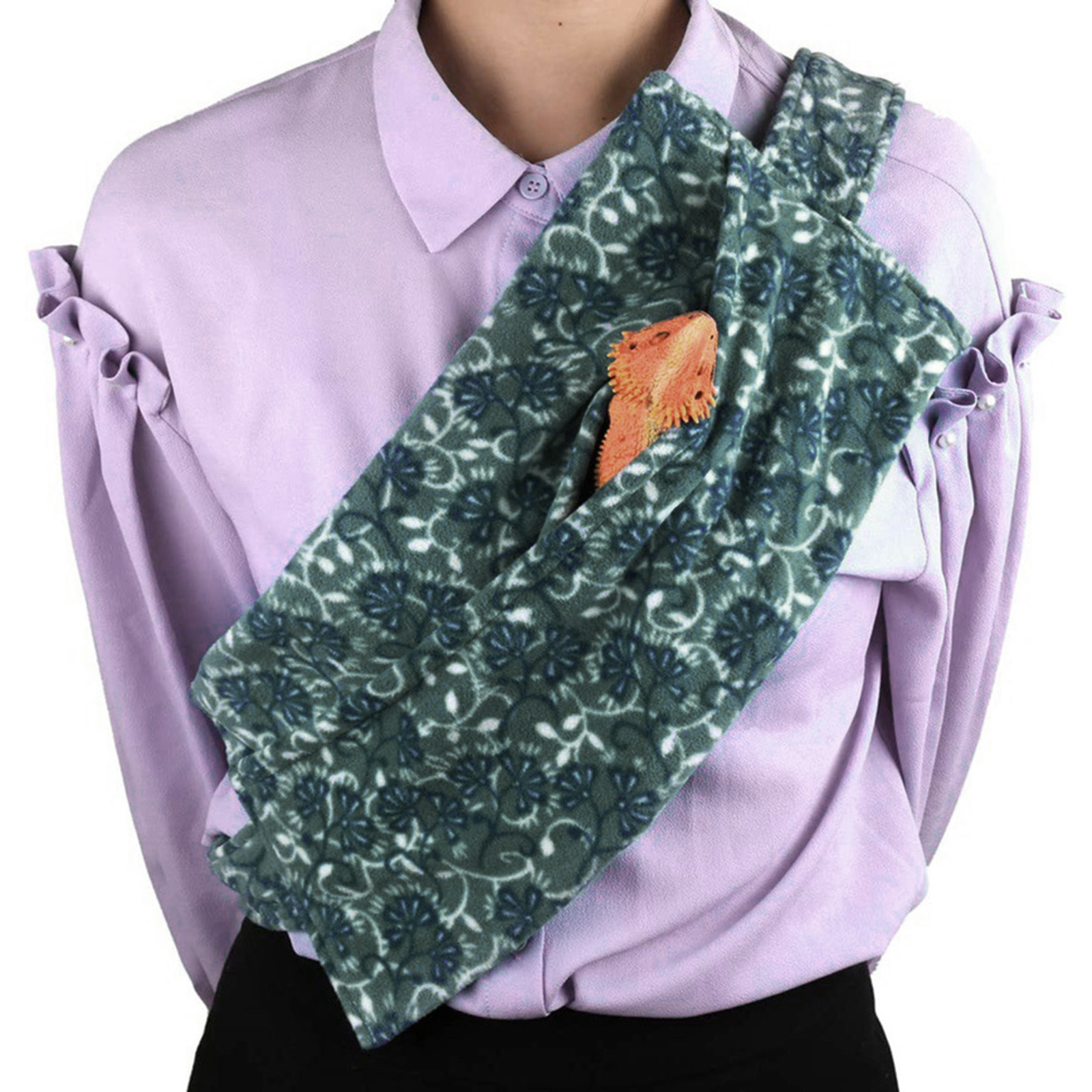 Reptile Carrier Bearded Dragon Sling Carrier with ... – Grandado
